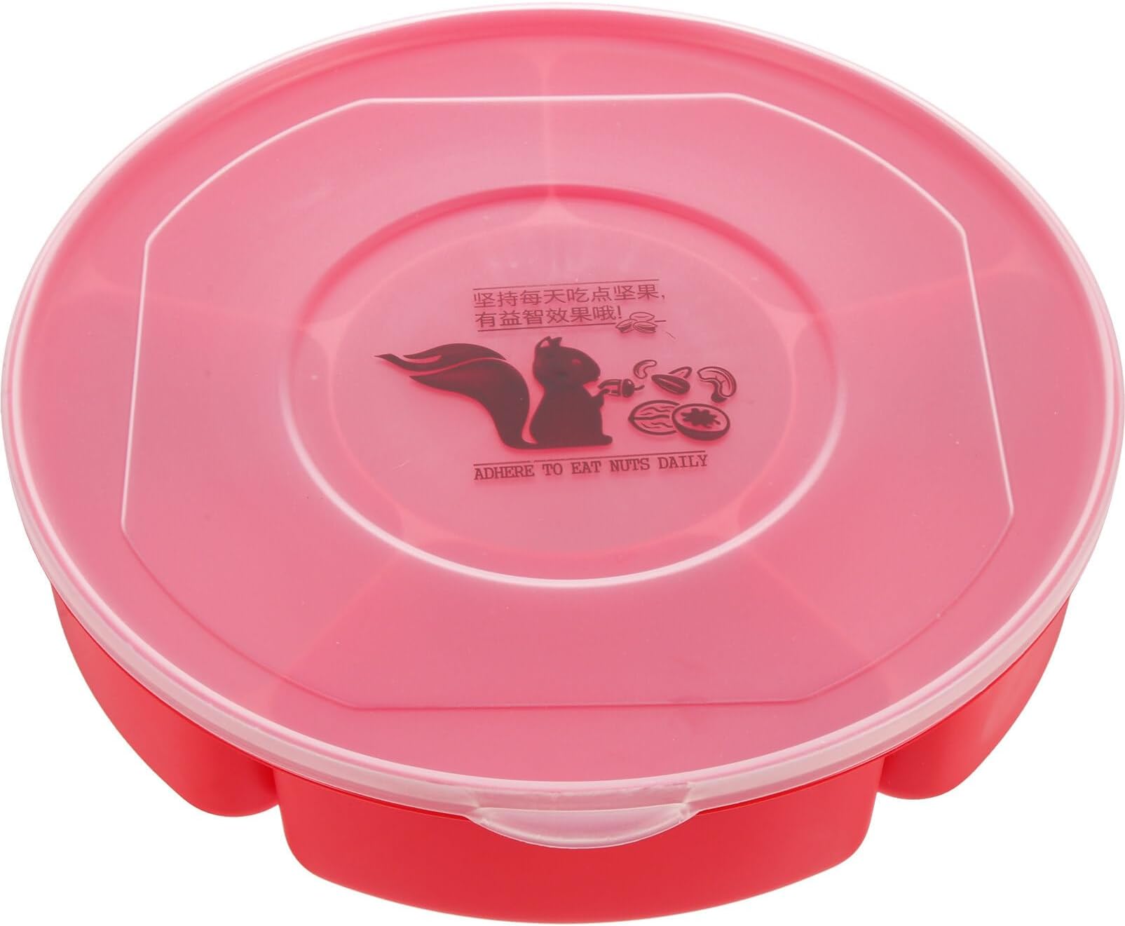 Amazon.com: Mimeile Circle Fruit Tray Separable Snacks Bowl Nut Food ...