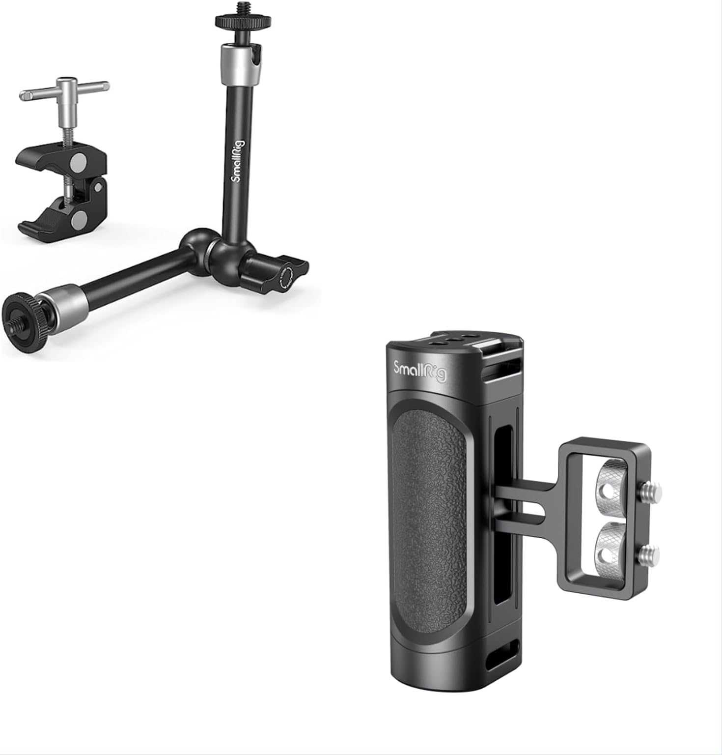 Amazon.com : SmallRig Clamp w/ 1/4" and 3/8" Thread and 9.8 Inches ...