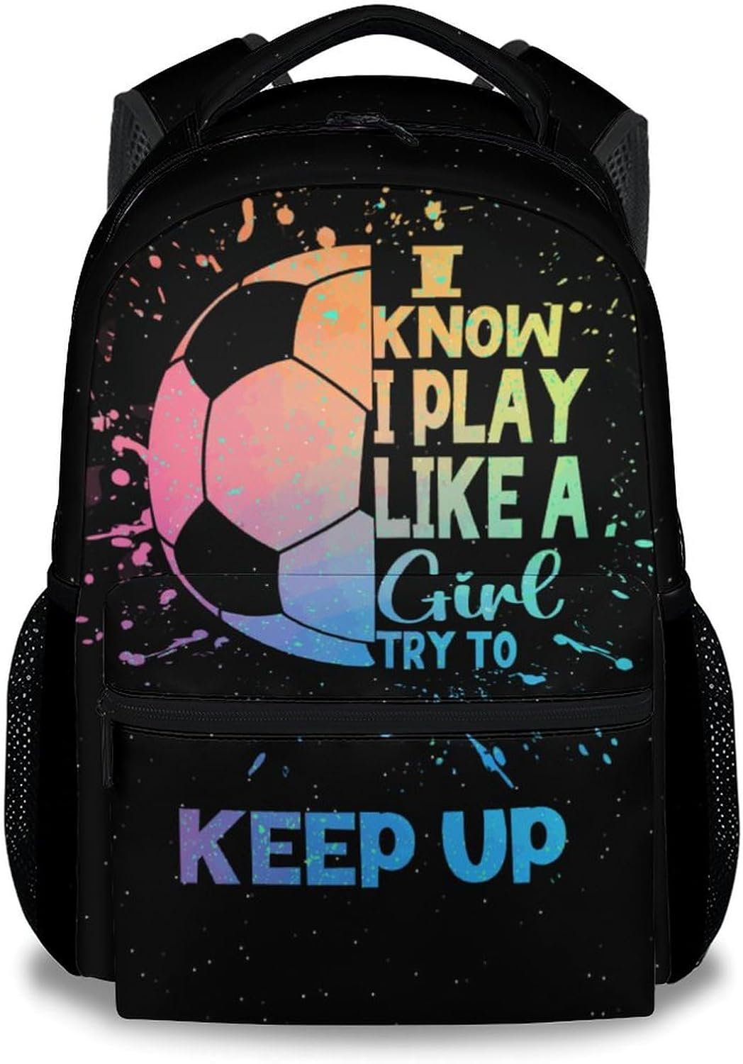Amazon.com | UNIKITTY Kids Backpack for Girls, Soccer Backpack for ...