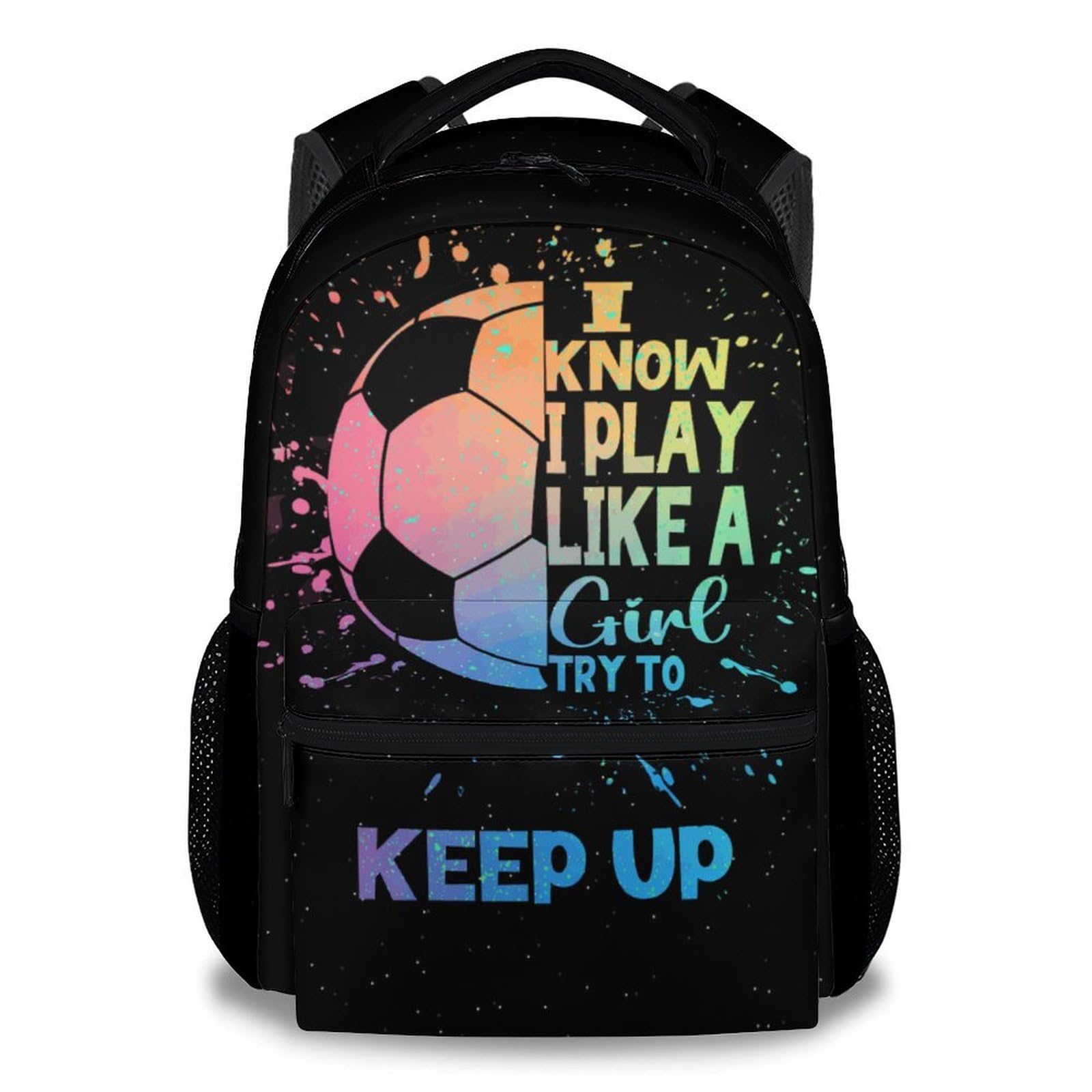 Amazon.com | UNIKITTY Kids Backpack for Girls, Soccer Backpack for ...