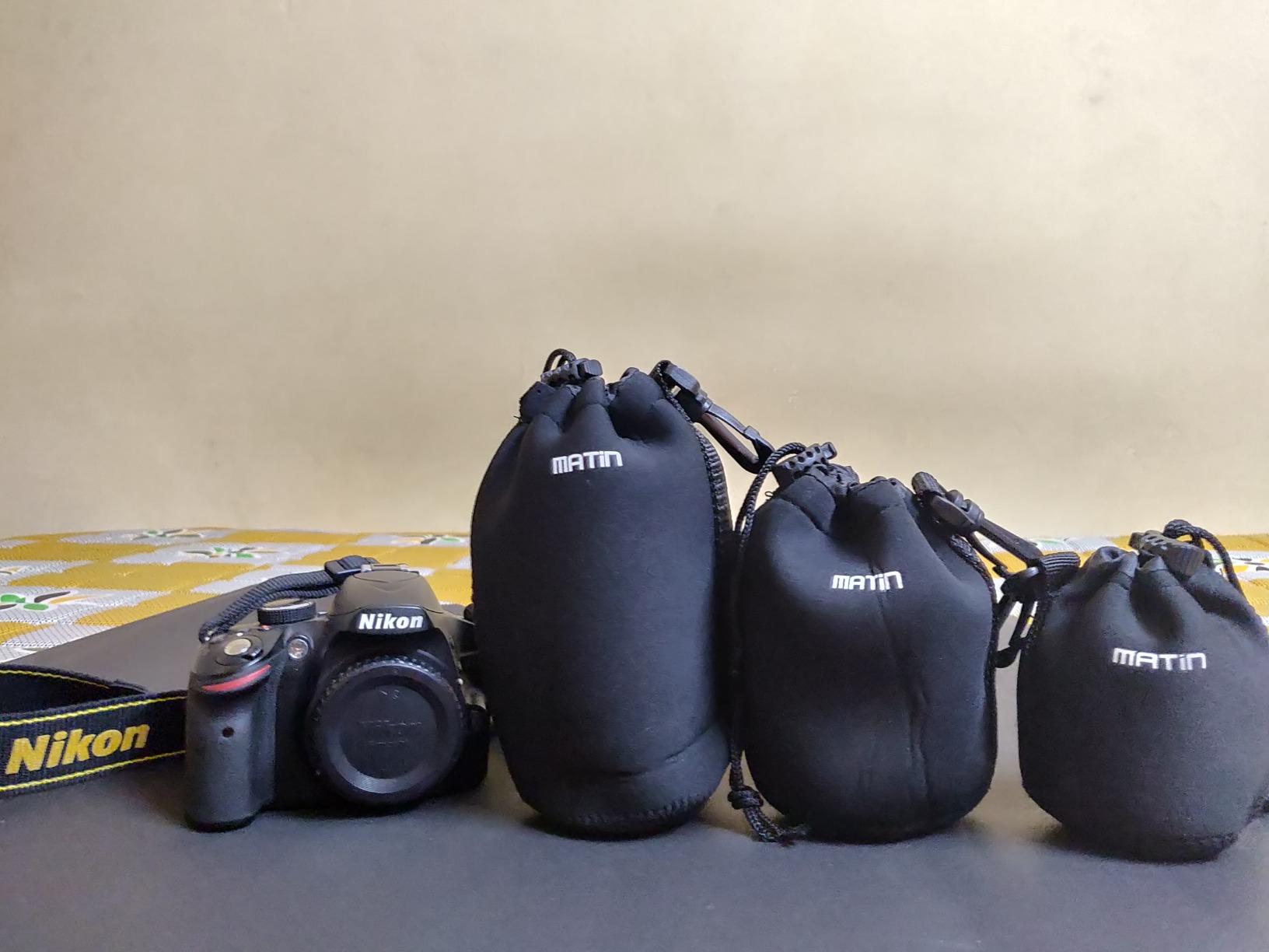 Buy techlife solutions Protective Neoprene Camera Lens Case Pouch for ...