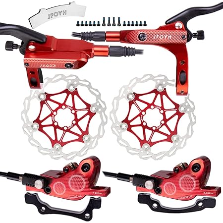 Amazon.com: Zoom Hydraulic Disc Brakes Mountain Bike Sets MTB Front ...