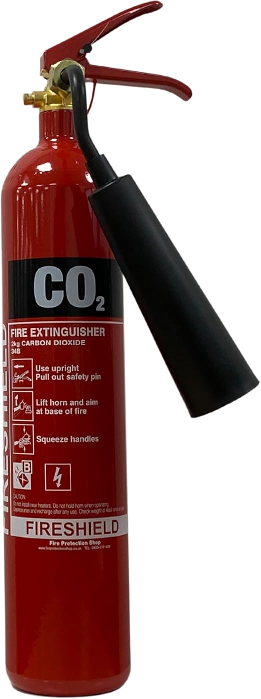 2kg CO2 Fire Extinguisher - Economy - FireShield : Amazon.co.uk: DIY ...