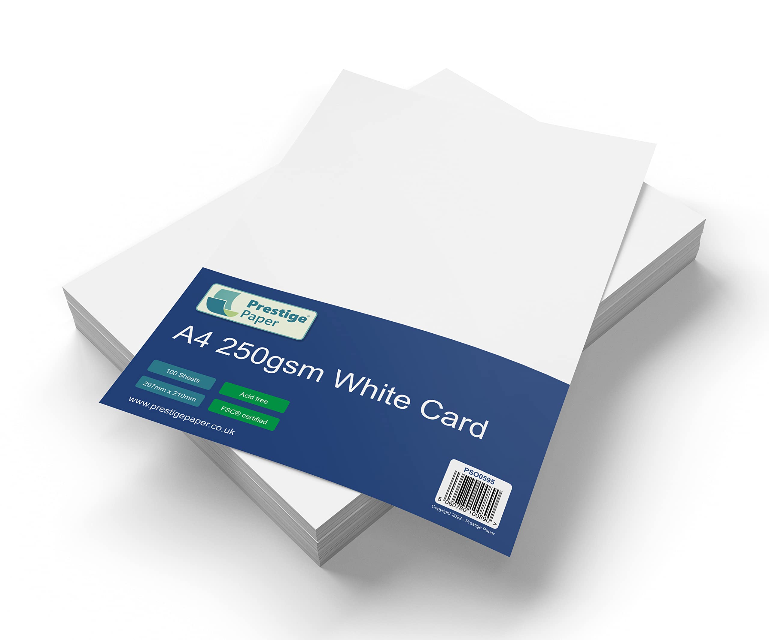 Thick White Card For Crafts House Of Card & Paper A4 250gsm White Card ...