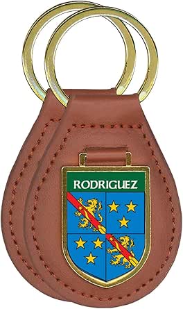 Historic Families Rodriguez Family Shield Crest Coat of Arms Key Ring ...