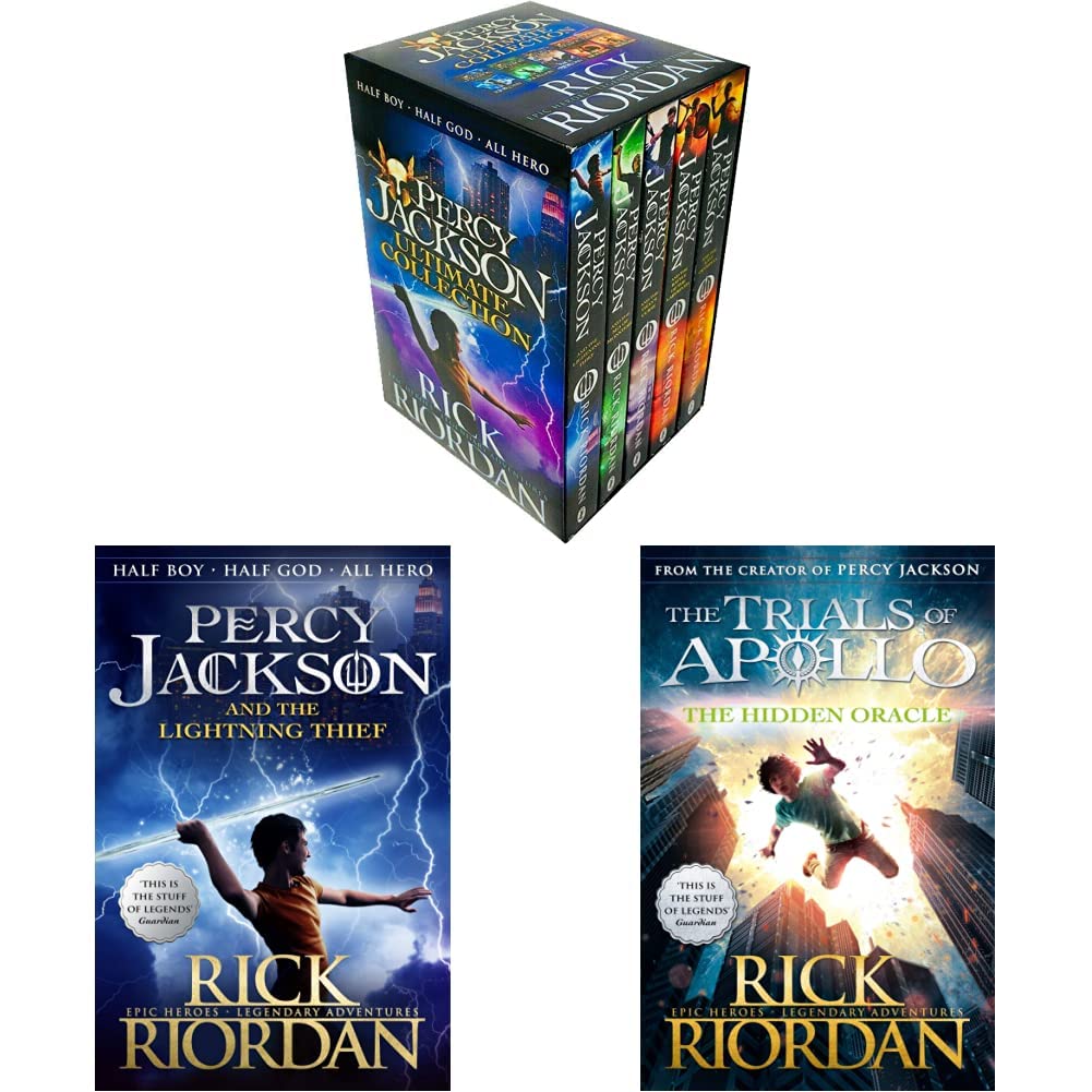 Buy Percy jackson: Complete Series & Percy Jackson and the Lightning ...