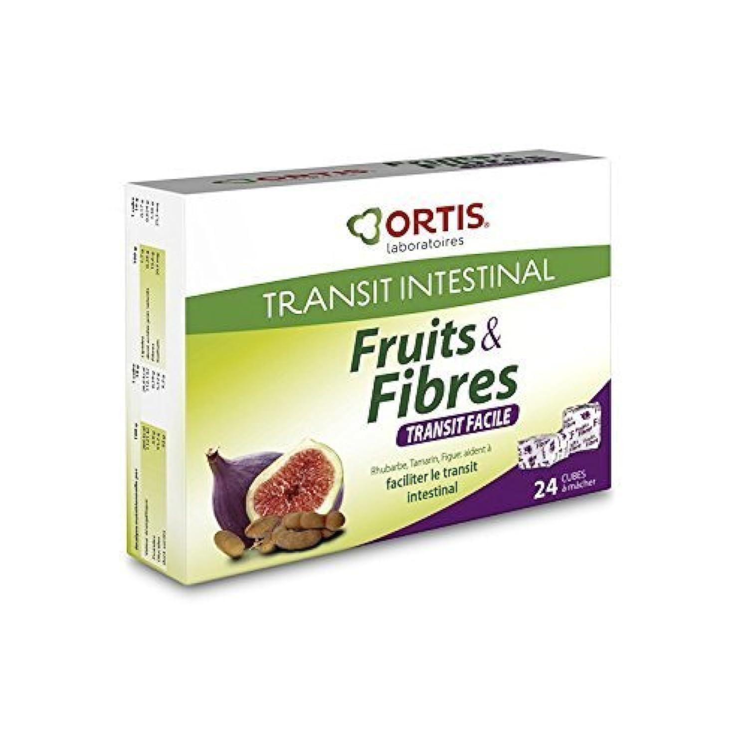 Ortis Ortisan Natural Laxative Easy Fruit And Fibre Cubes 24 ...