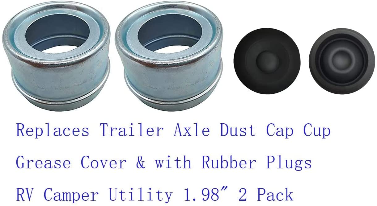 Dexter Axle Dust Cap 2.72 Inch 4pcs 2.44inch Trailer Axle Dust Cap ...