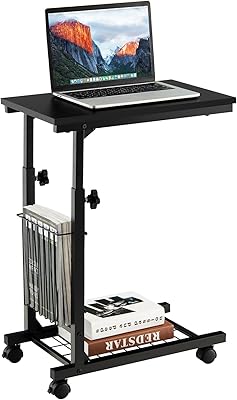 Amazon.com: Qwork Side Table End Table C Table Snack Table Computer ...