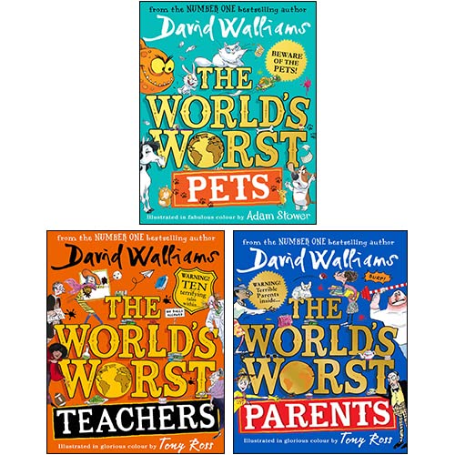 David Walliams 3 Books Collection Set (The World’s Worst Teachers, The ...
