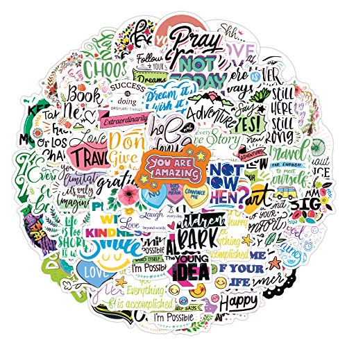 Inspirational Words Stickers | 100PCS | Positive Motivational Quote ...