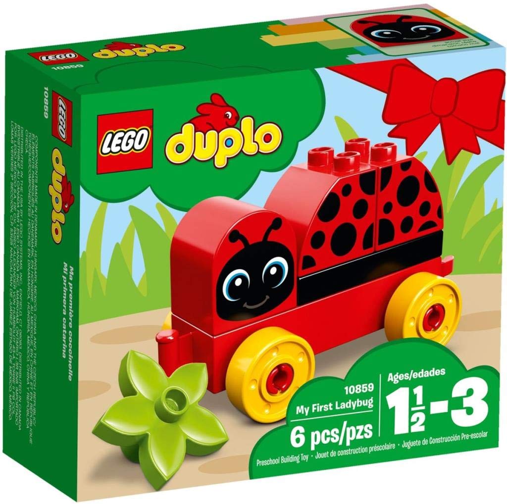 LEGO DUPLO My First Ladybug Building Blocks For Kids 1.5 to 3 Years (6 ...