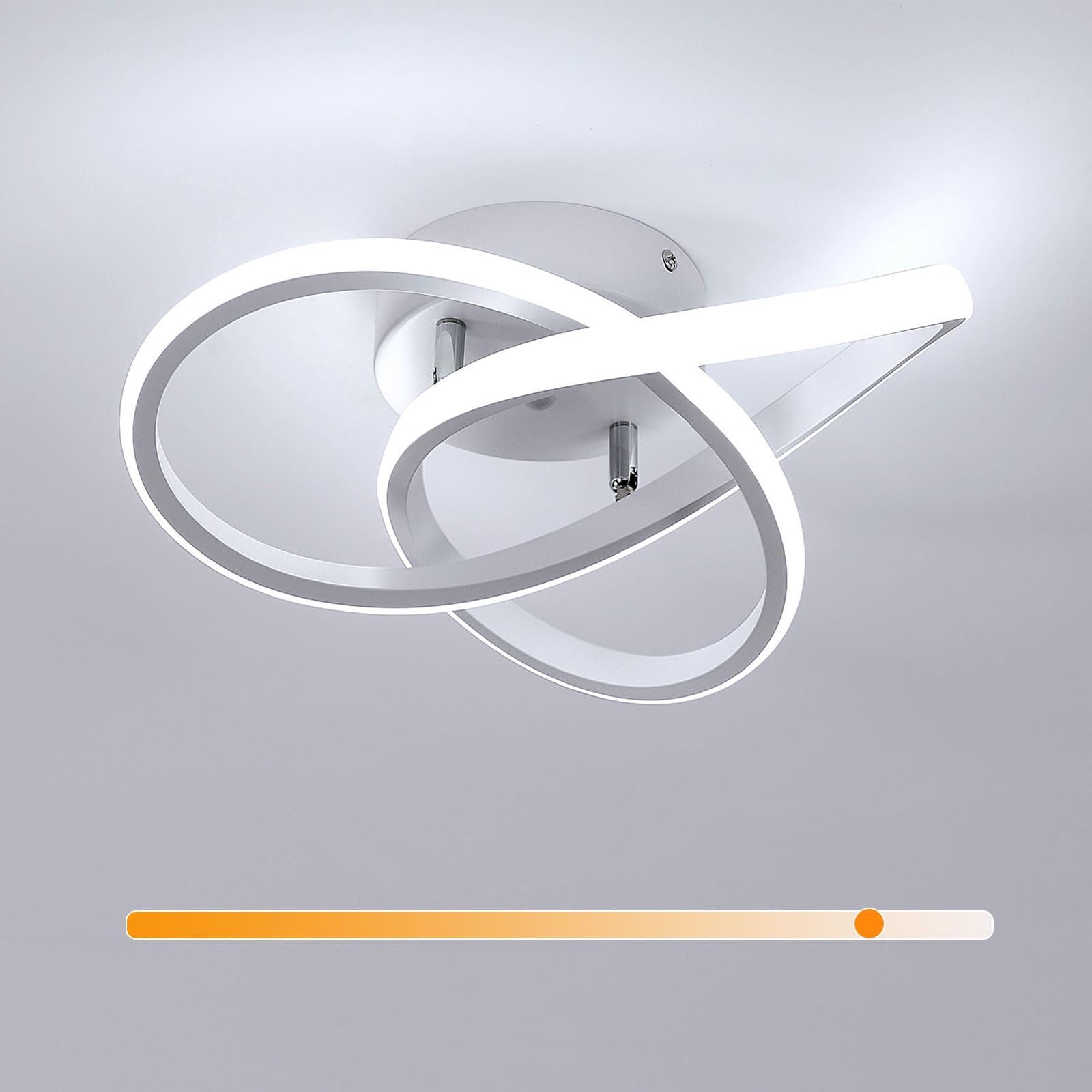 Seamoon Deckenleuchte LED Dimmbar, 30W 3375LM Deckenlampe Modern ...