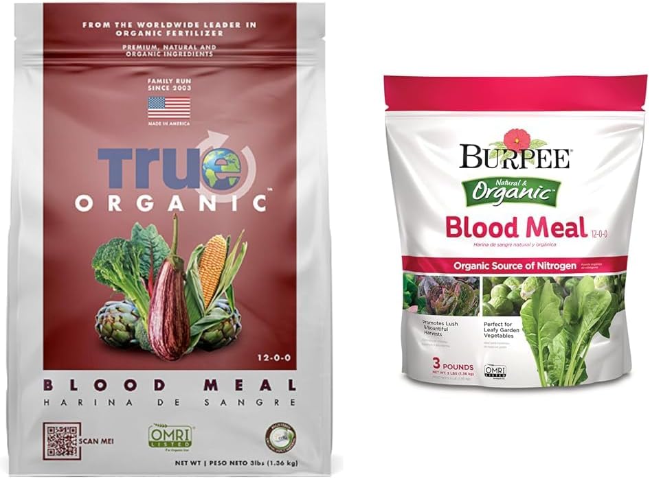 Amazon.com : True Organic Blood Meal Granular Fertilizer 3 lbs - CDFA ...