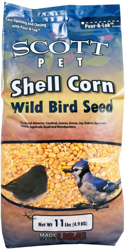 Amazon.com: Cole's CC10 Cracked Corn Bird Food, 10-Pound : Pet Supplies