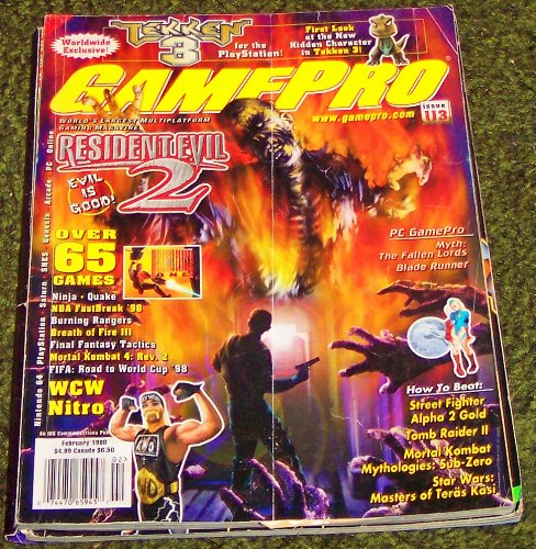 Gamepro Magazine February 1998, Issue 113 (10): Various: 0737731208466 ...