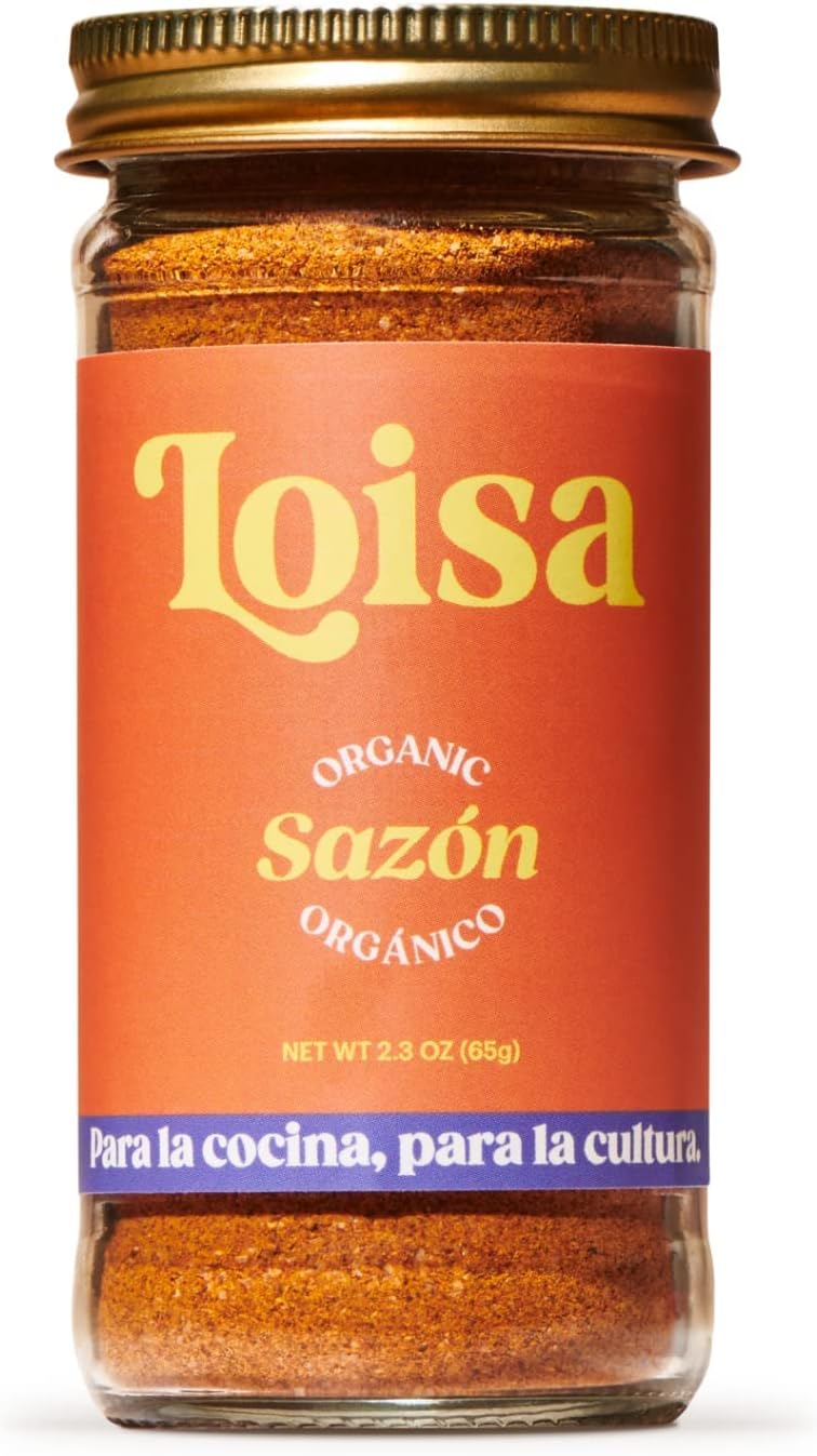 Amazon.com : Loisa Sazón Seasoning, USDA Organic, Non-GMO, No-MSG, No ...