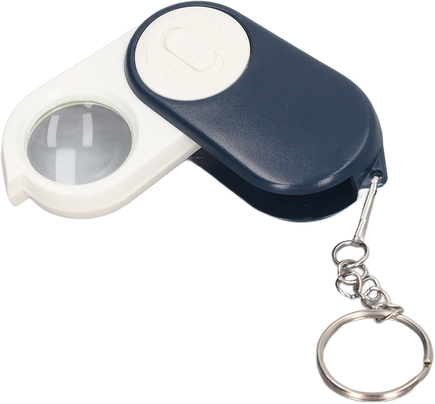 Pocket Magnifier,10X Pocket Magnifying Glass,HD Image Lighted ...
