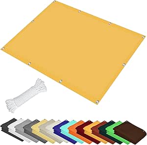Amazon.co.jp: Shades Veranda 0.7 x 1.8 m Privacy Blindfold Sheet ...