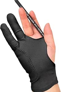Shakven Artist Glove, Artist's Drawing Glove with Two Fingers, Artist ...