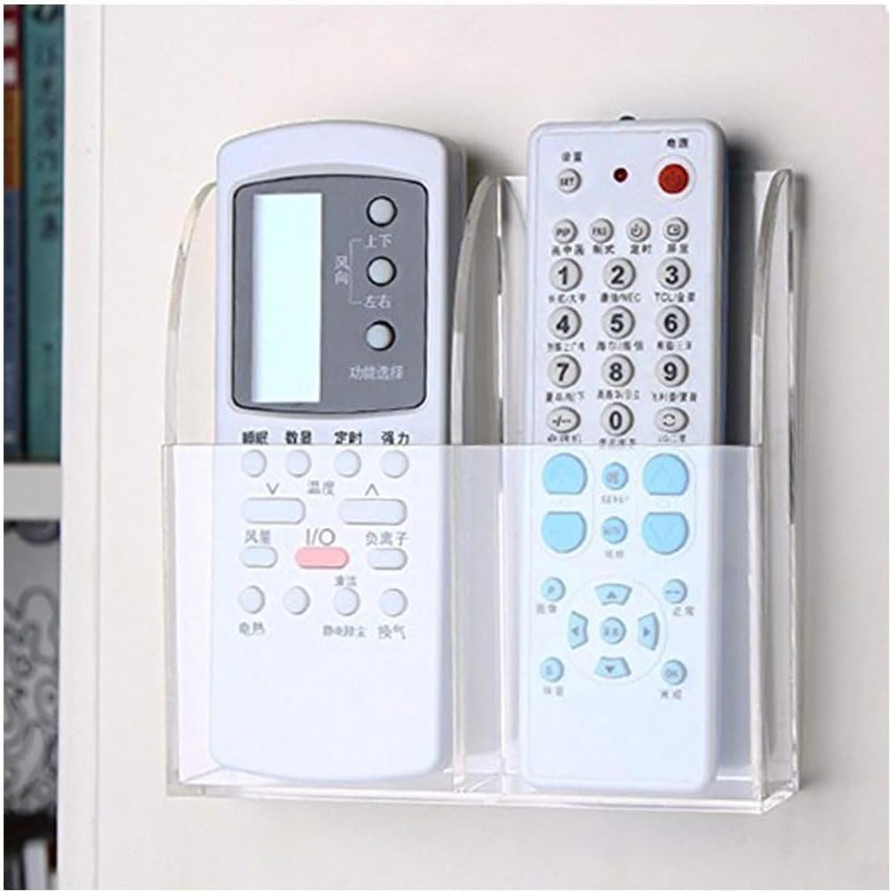 Amazon.com: APSOONSELL Remote Control Holder Organizer Wall Mount ...