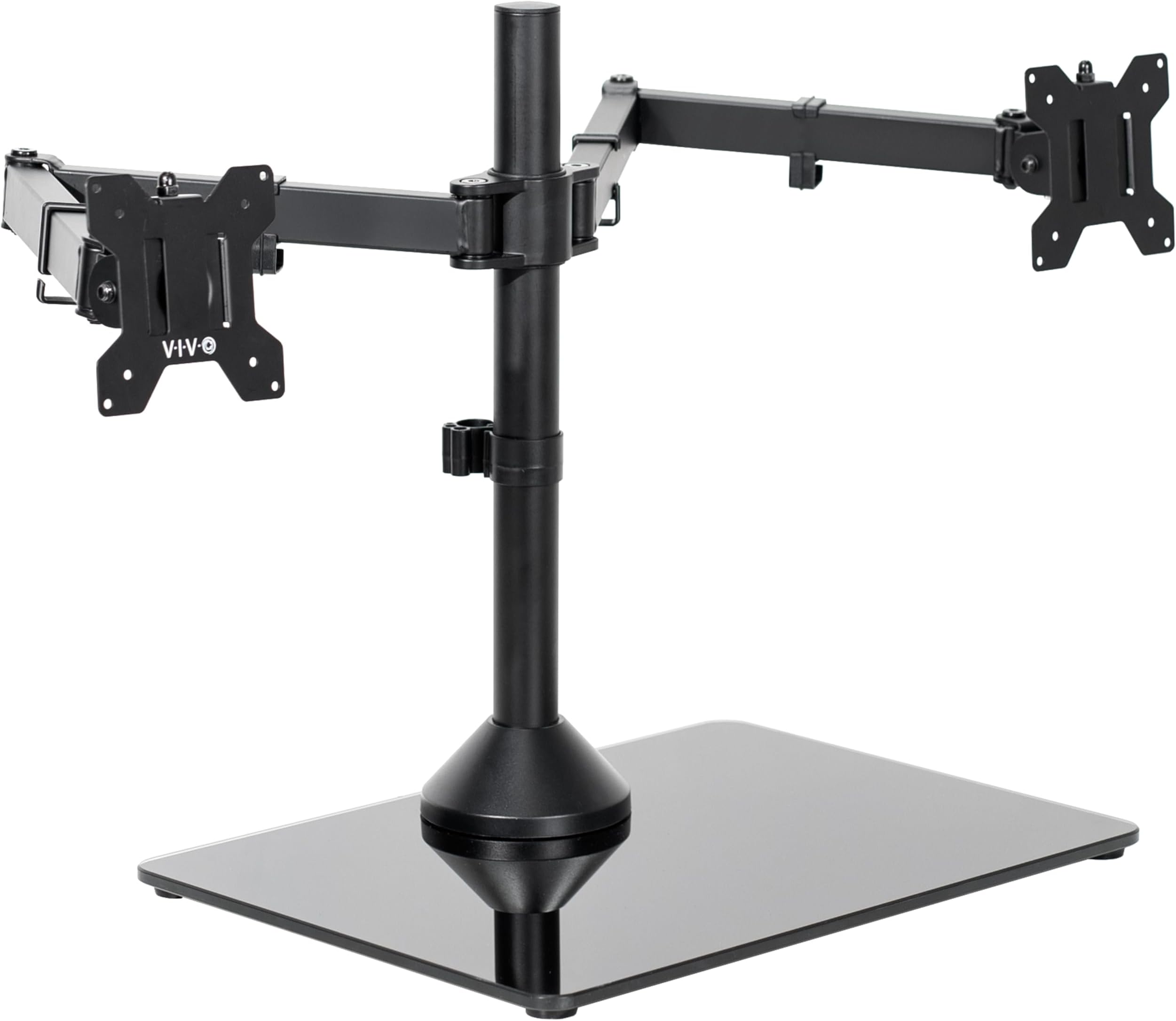 Amazon.com: VIVO Freestanding Dual Ultrawide Monitor Stand with Sleek ...