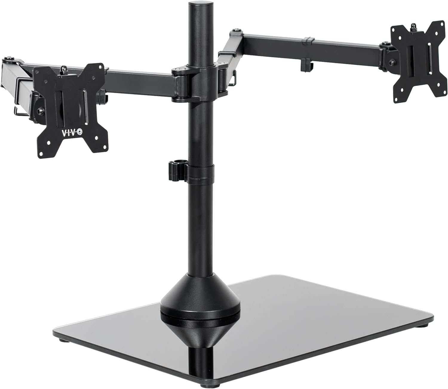 Amazon.com: VIVO Freestanding Dual Ultrawide Monitor Stand with Sleek ...