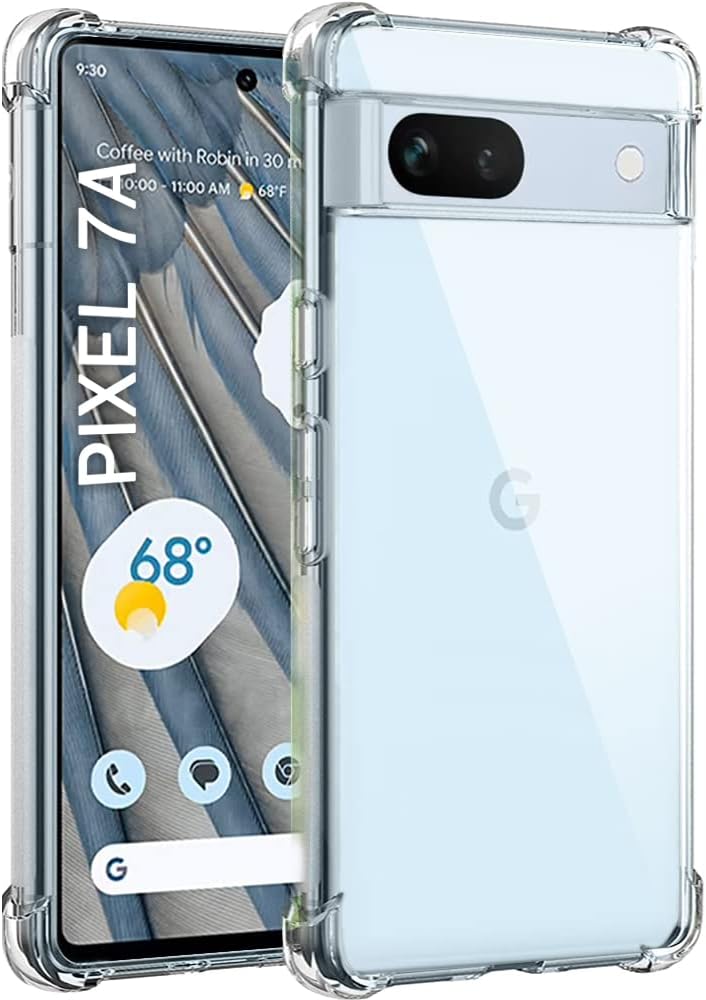 TheGiftKart Shockproof Hybrid Crystal Clear Google Pixel 7A Back Cover Case | 360° Protection ...