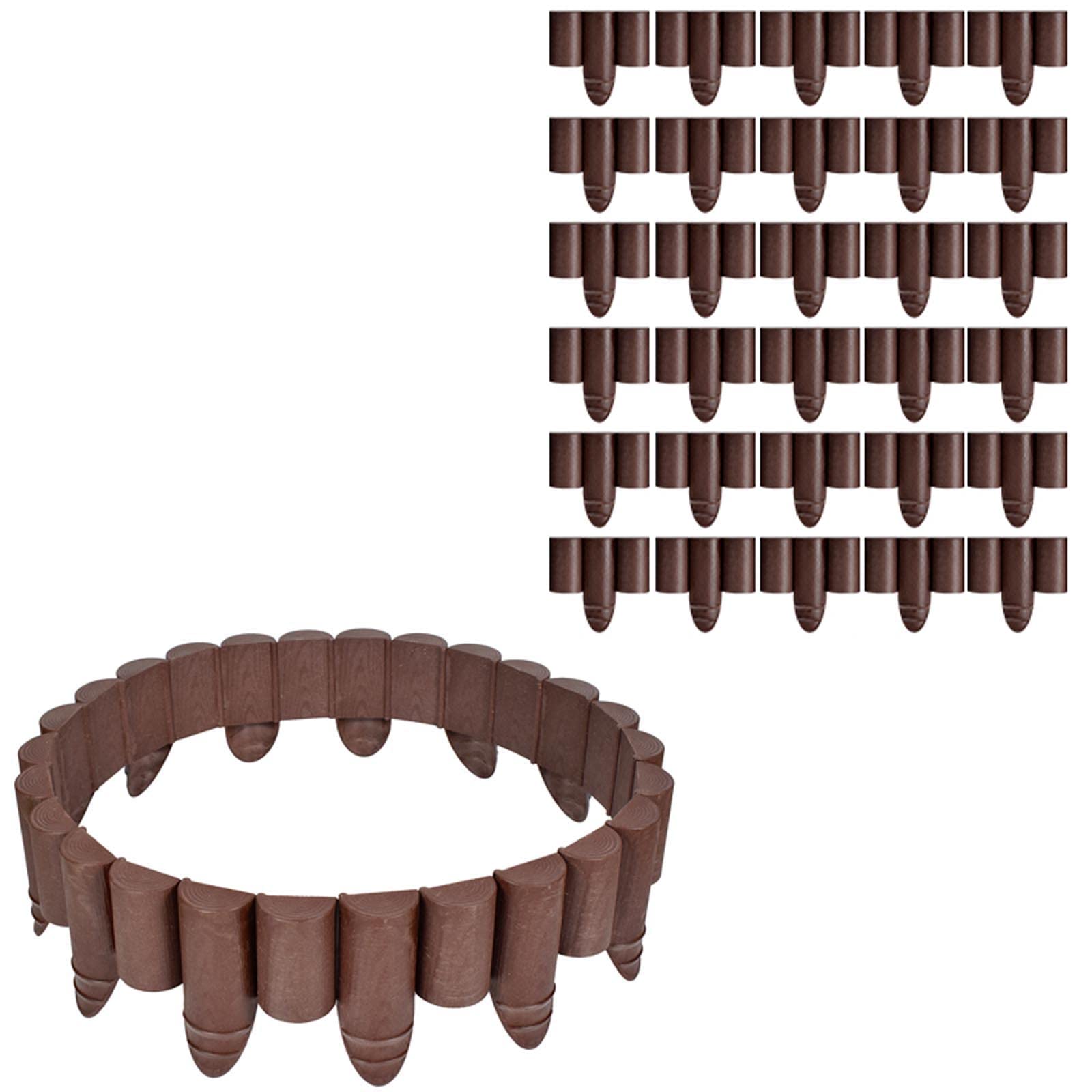 Citrine Garden Half Round Arc-Shaped Arched Landscaping Fence Liner ...