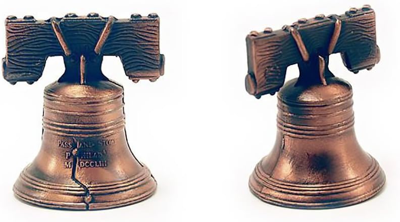 Amazon.com: Xenos Gifts Liberty Bell 1 1/2" x 1 3/4" Replica (Small ...