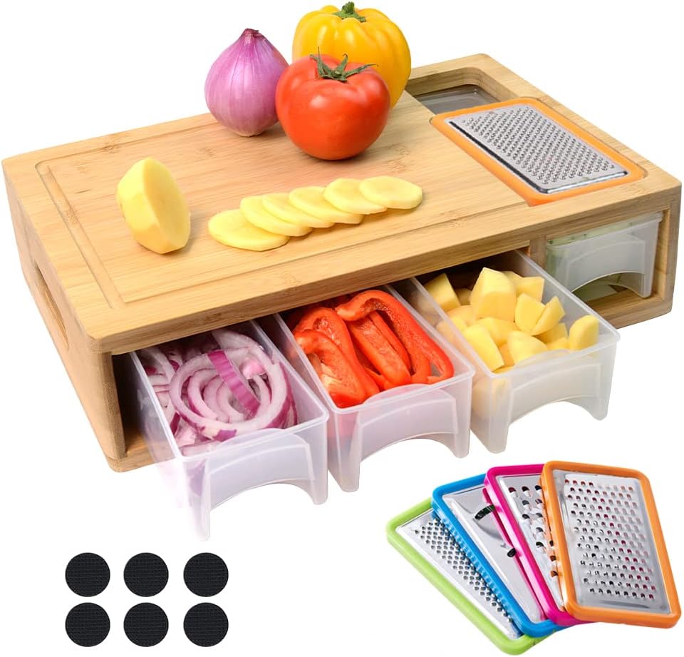 Amazon.com: Valleyhike Meal Prep Kitchen Station - Food Prep Station ...