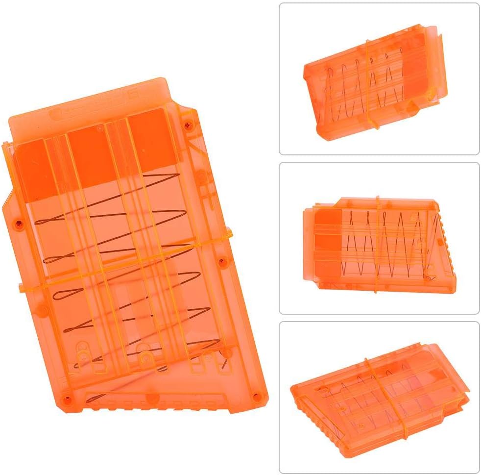 VGEBY Magazine Clip, 6 Darts Quick Reload Soft Bullet Clips Magazine ...
