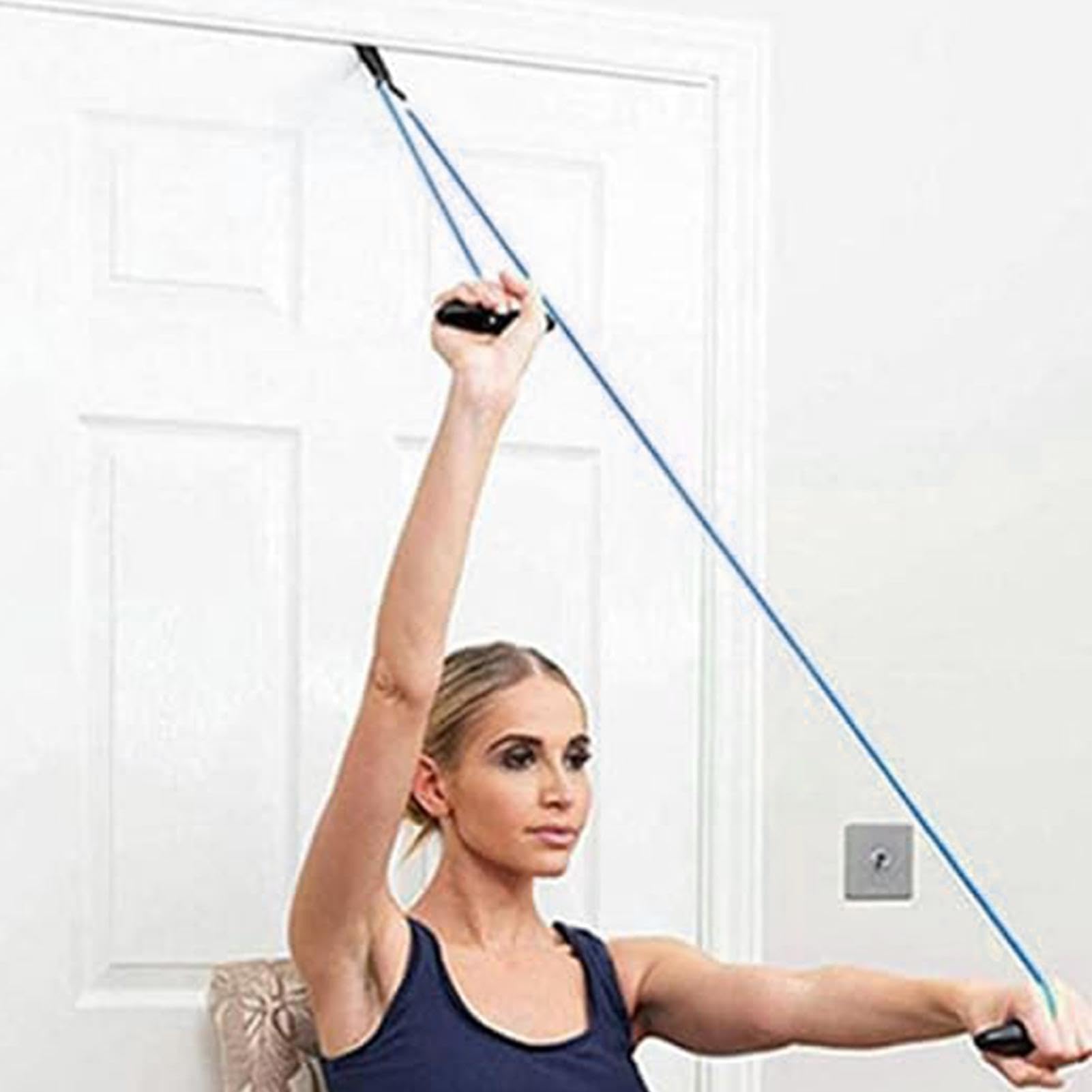 Overhead Arm Pulley | Shoulder Exercise Equipment Over The Door | Exer...