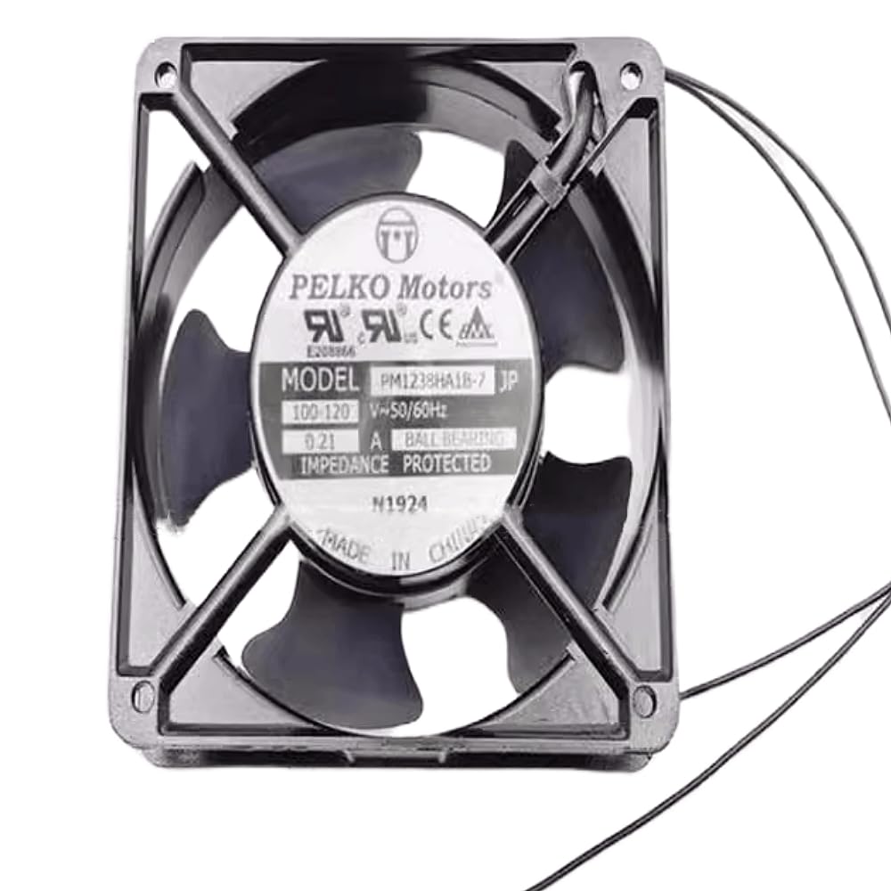 Amazon.com: for PM1238HA1B-7 AC100-120V 0.21A 12CM 12038 2-Wire ...