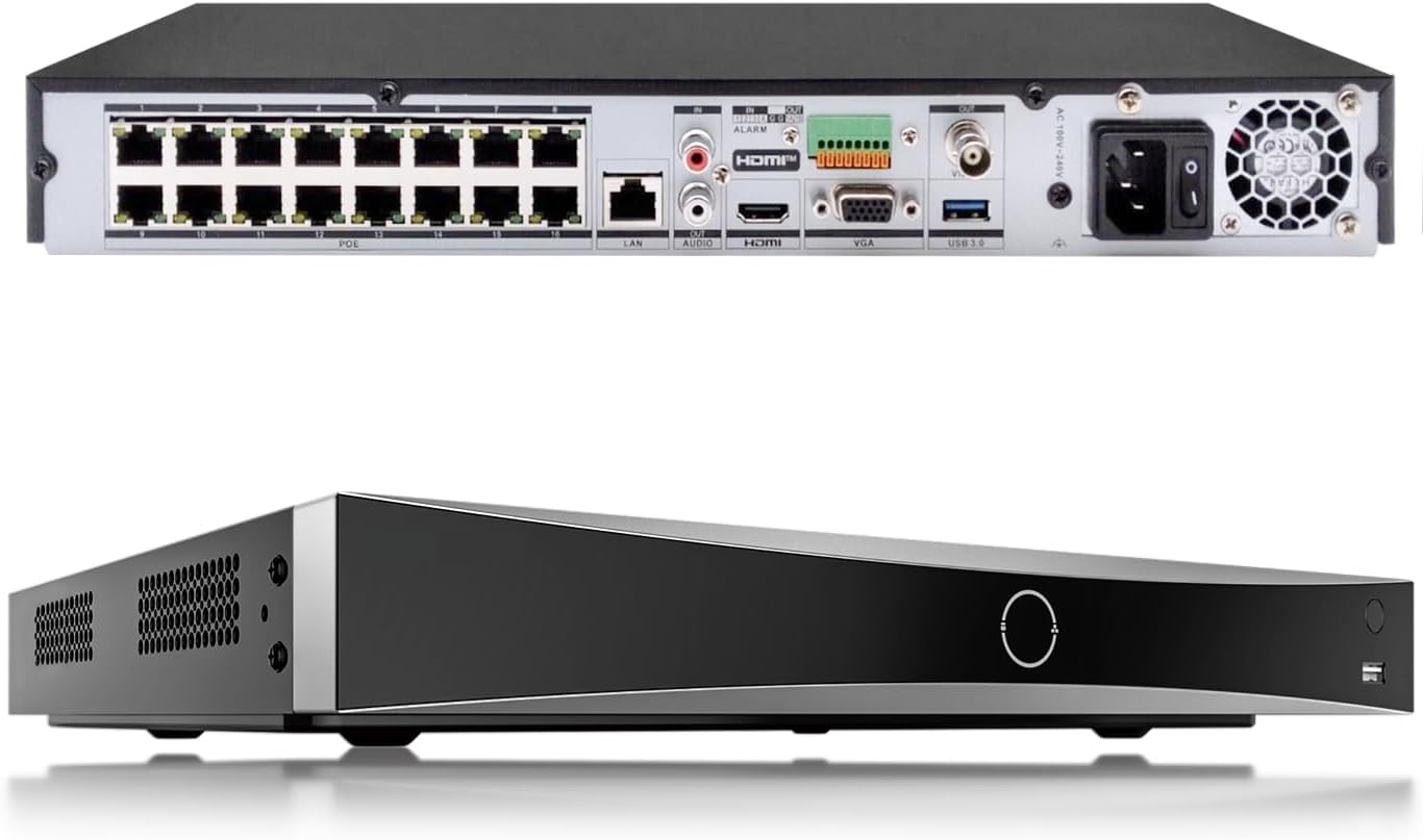 DS-7616NXI-I2/16P/S Acusense 16 Channel HIK 4K NVR Network Video ...