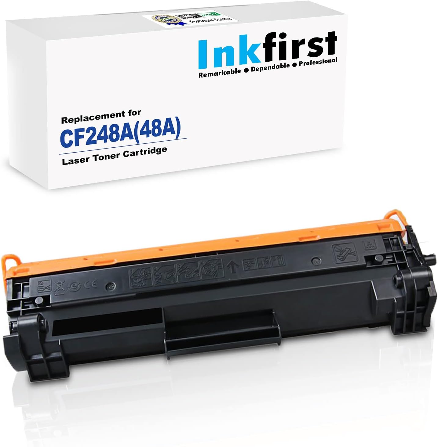 Inkfirst Compatible Toner Cartridge Replacement for HP CF248A 48A ...