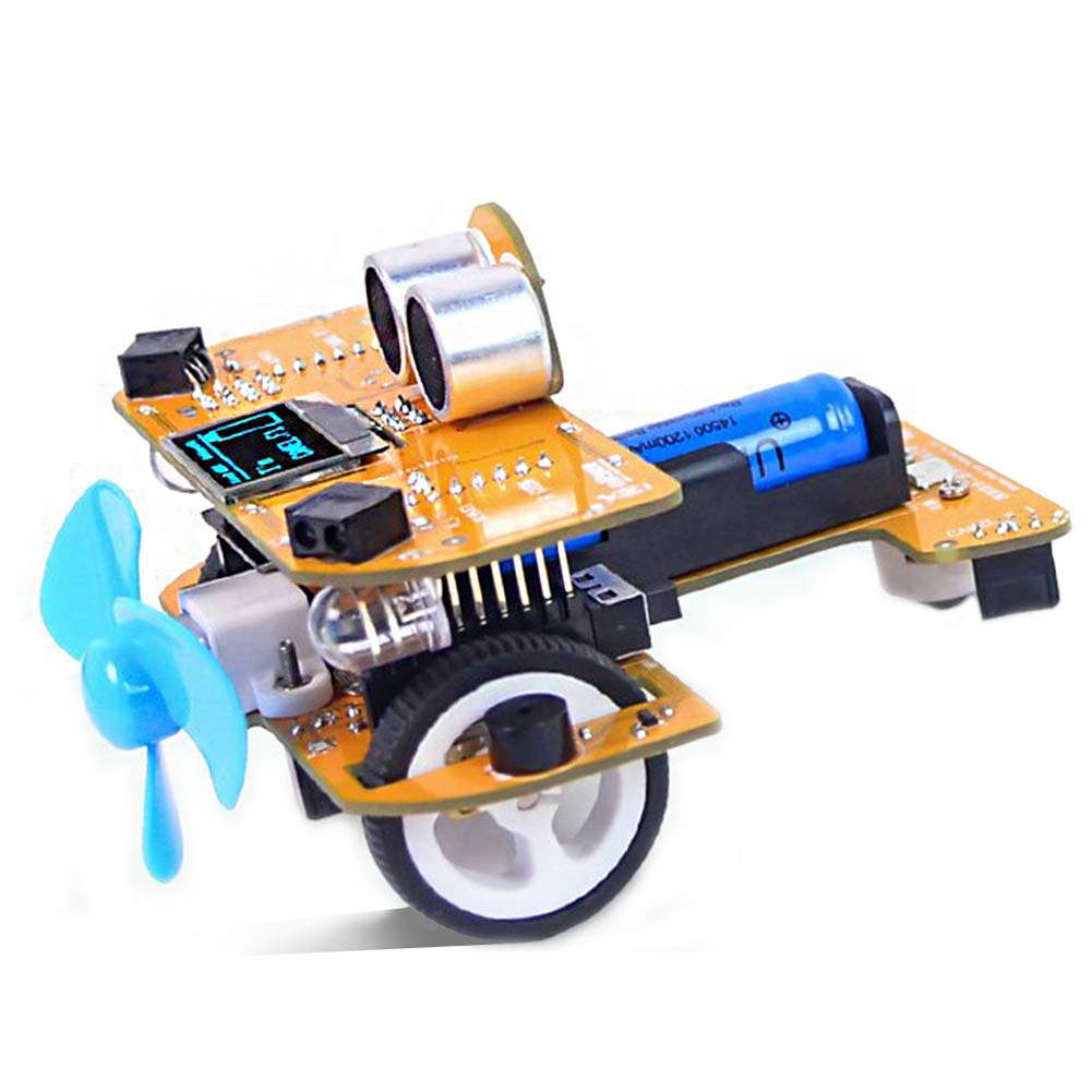 Buy DIY Robotics Kit Programming Smart Robot Car with Line Tracking ...