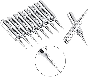 HiLetgo 10pcs 900M-T-I Copper Base Lead-free Electroplated Iron and Nickel Replaceable Solder ...