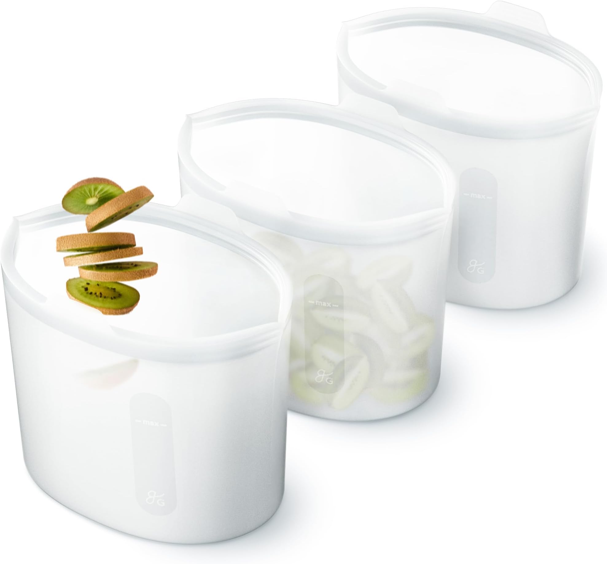 Amazon.com: Ziploc Endurables Small Pouch, 1 Cup, Reusable Silicone ...