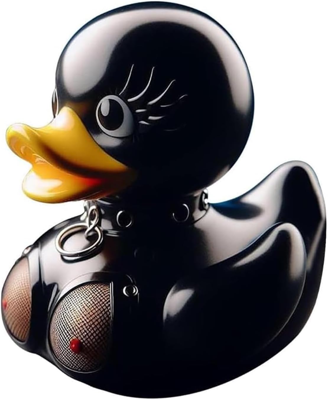 Amazon.com: JaBuBeaGup Punk Duck Goth Resin Duck for Garage Kits Unique ...