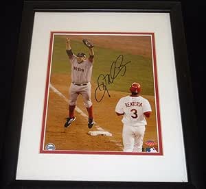 Doug Mientkiewicz Boston Red Sox 2004 WS 'Last Out' Signed 8x10 Framed ...