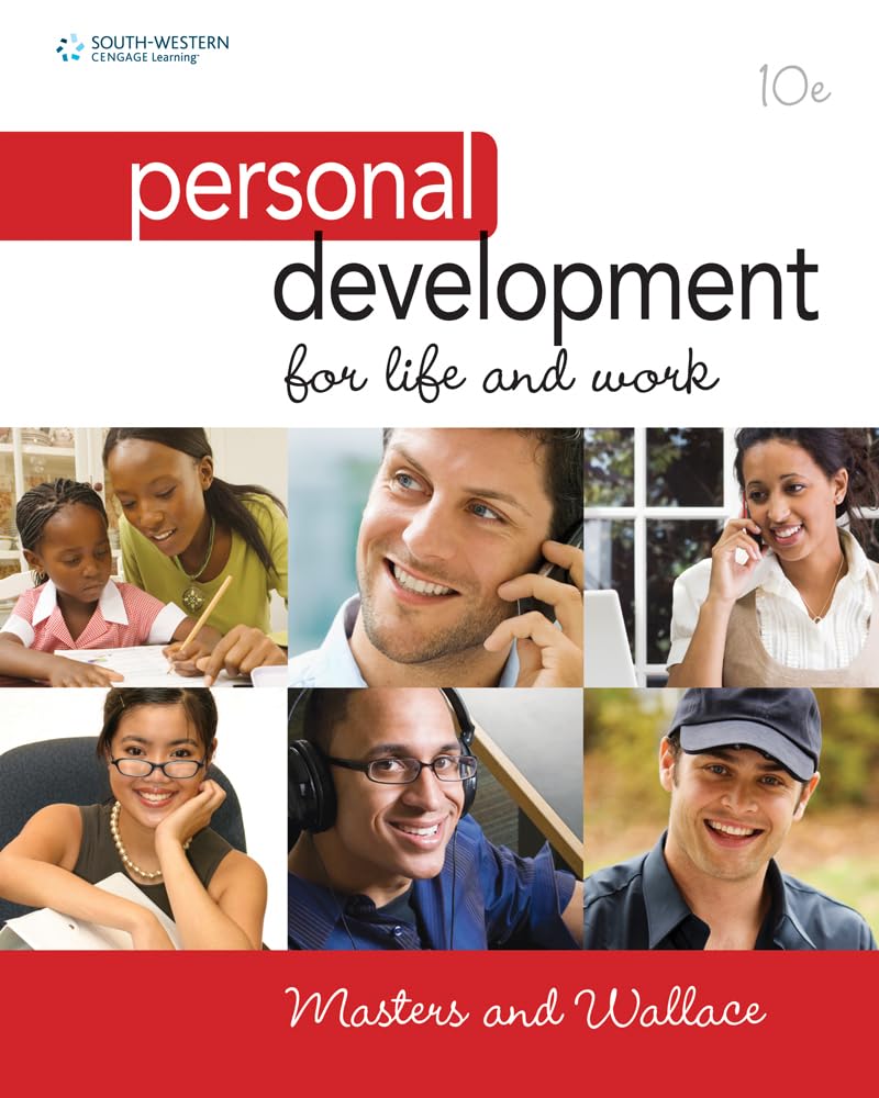 Personal Development for Life and Work: 9780538450232: Communication ...