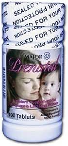 Amazon.com: Prenatal Tablets, 27-0.8mg, 100ct (5 Pack) : Health & Household