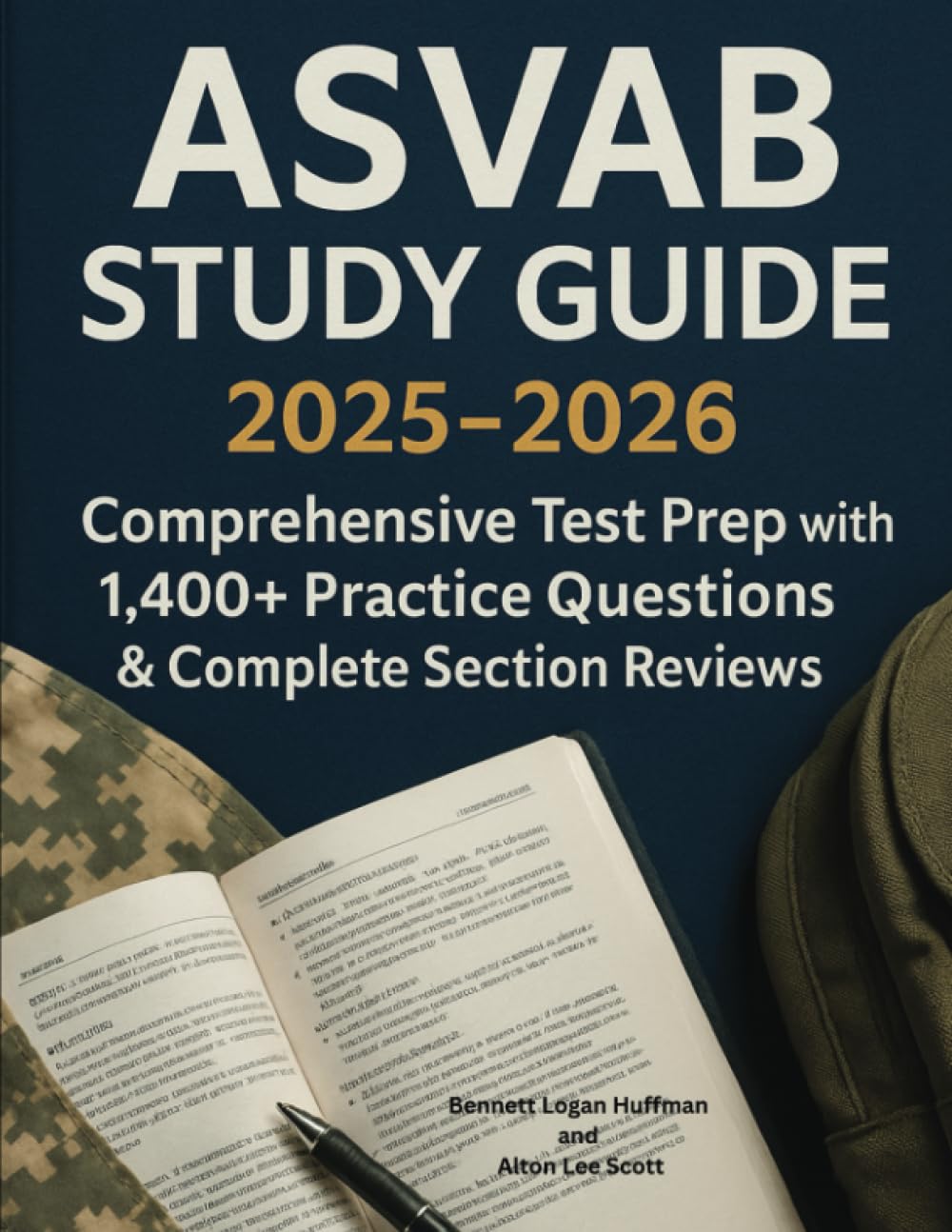 ASVAB Study Guide 2025-2026: Comprehensive Test Prep with 1,400 ...