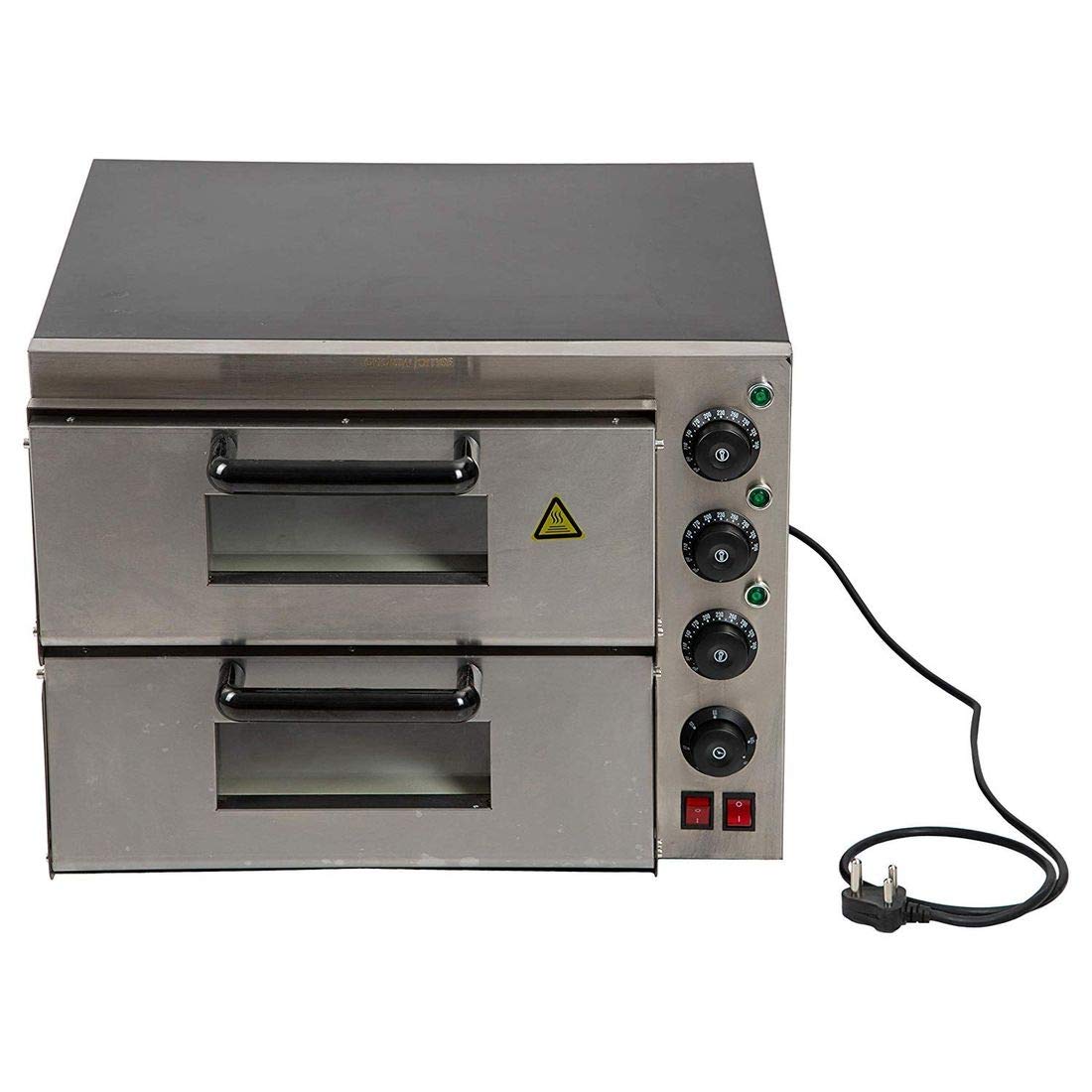 buy-andrew-james-stainless-steel-silver-double-deck-16-16-pizza