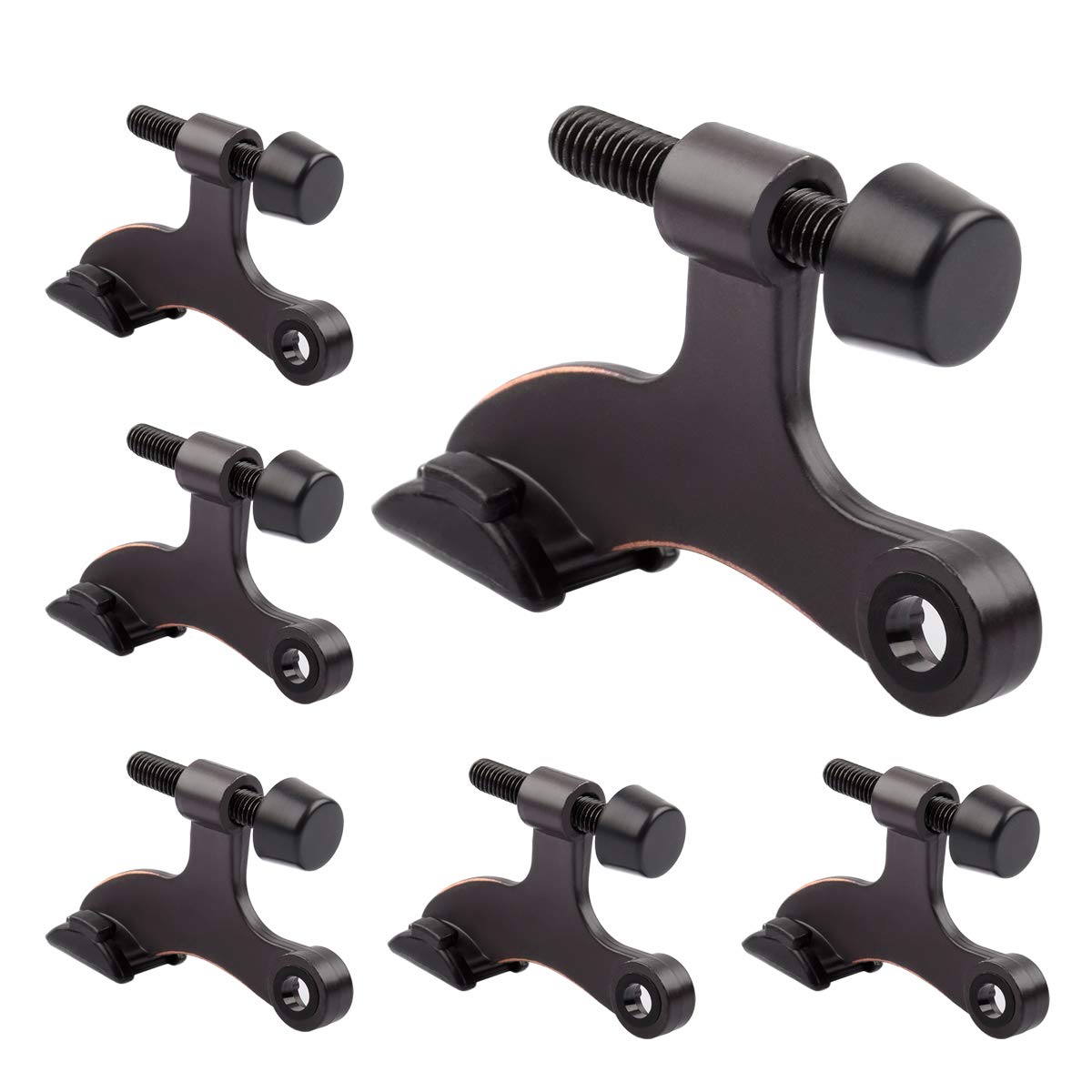 Snapklik.com : KOVOSCH 6 Pack Hinge Pin Door Stopper Oil Rubbed Bronze ...