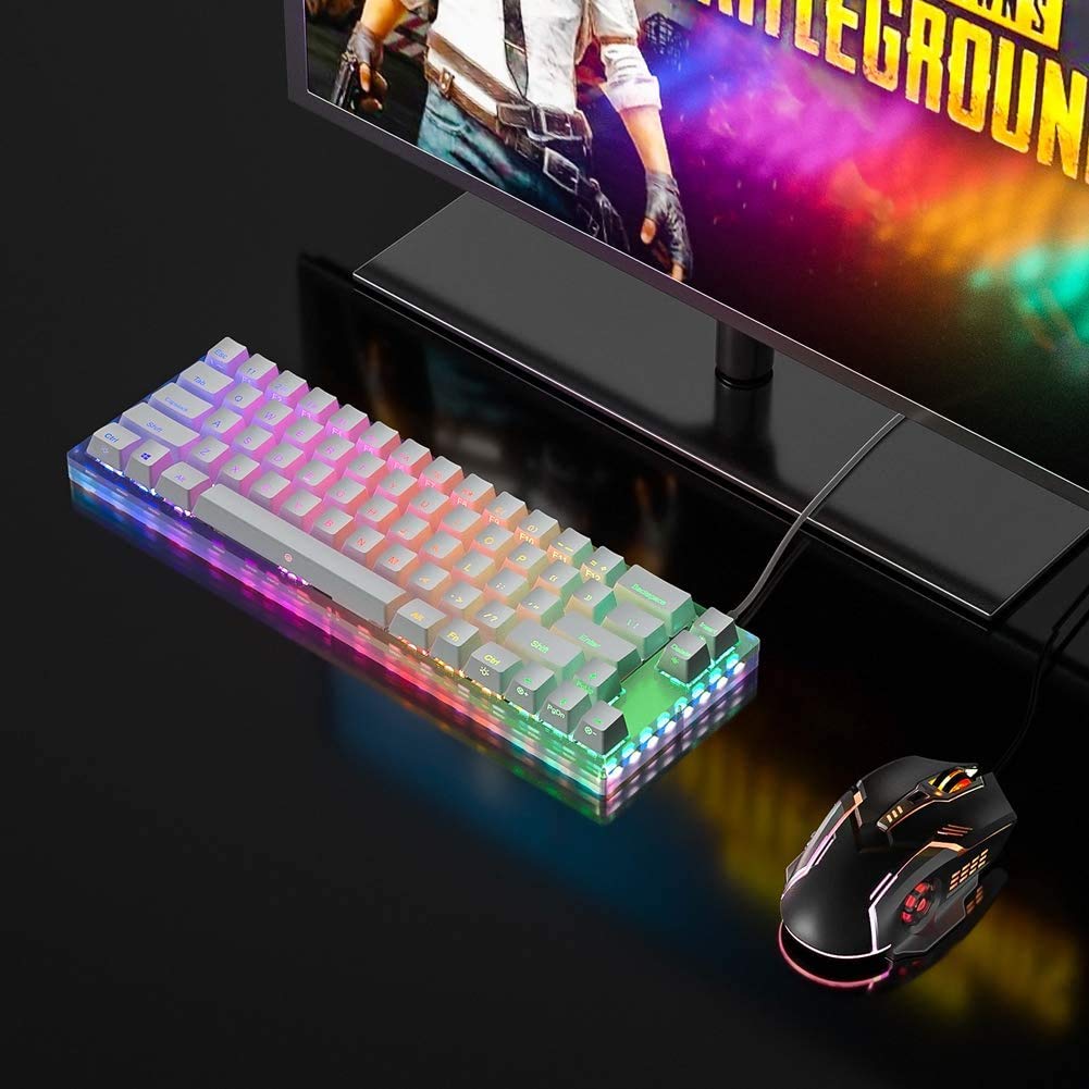 Womier K66 60 Keyboard Hot Swappable Tycec Wired Rgb Womier K61 PRO