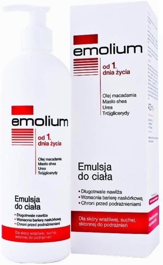 Emolium Body Emulsion Dry and Very Dry Skin 400ml : Amazon.co.uk: Beauty