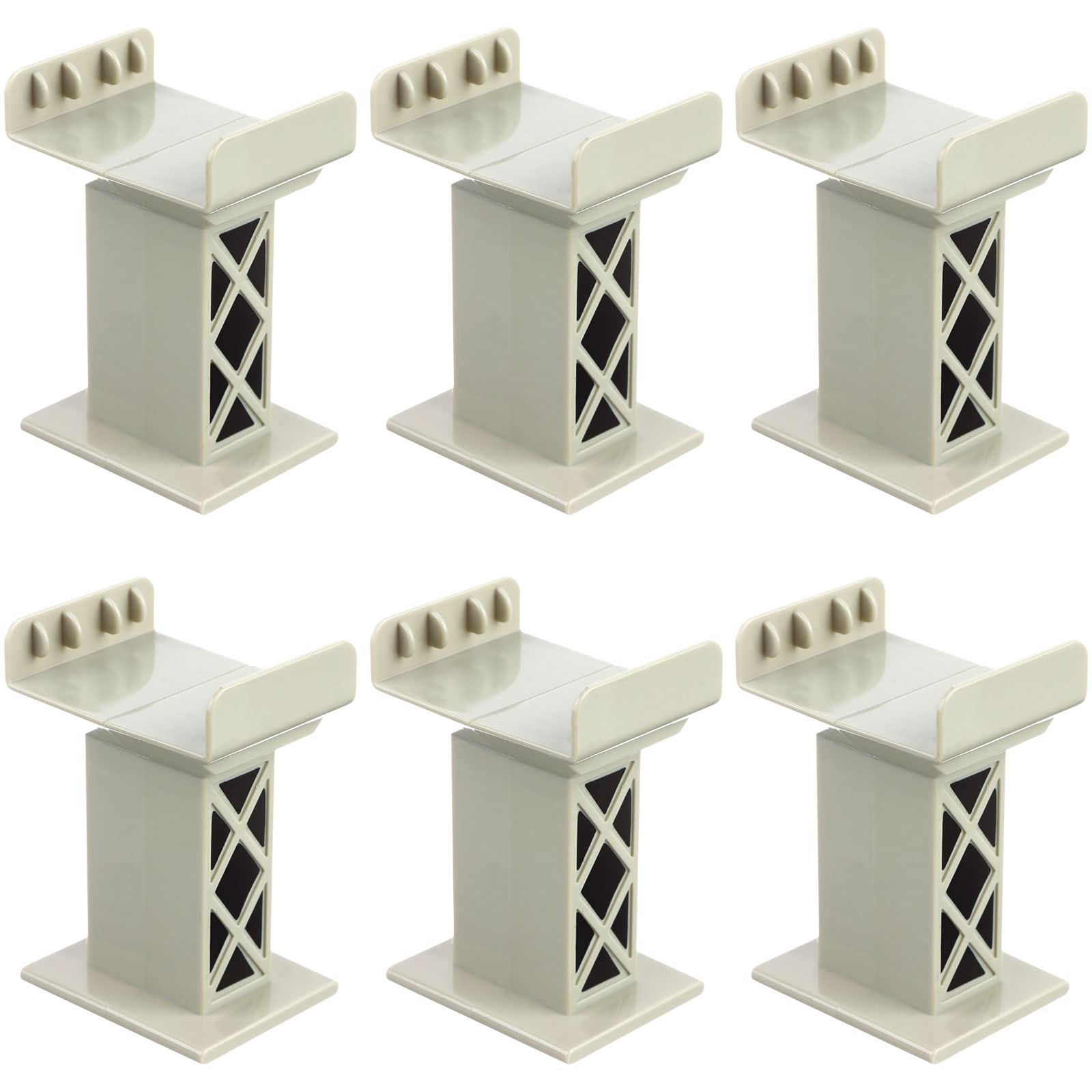 Amazon.com: Ioffersuper 6 Pcs Train Bridge Pier Track Railway ...
