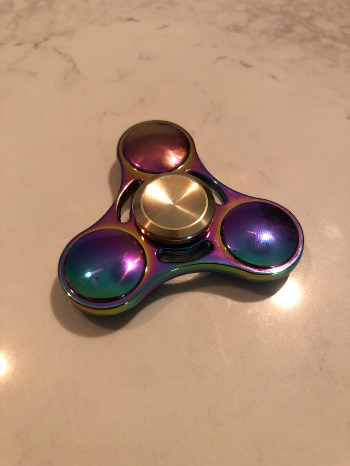 ATESSON Fidget Spinner Toy Durable Stainless Steel Bearing High Speed ...